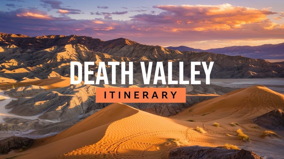 Ultimate Death Valley Itinerary for 2, 3, 4, And 5 Days - OhThePlacesWeSee