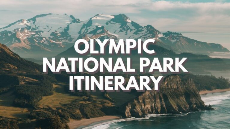 Olympic National Park Itinerary - OhThePlacesWeSee