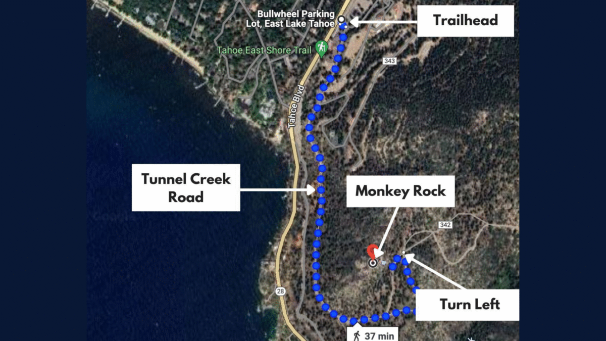 Monkey Rock Trailhead: Hike Guide, Parking & Tips - OhThePlacesWeSee